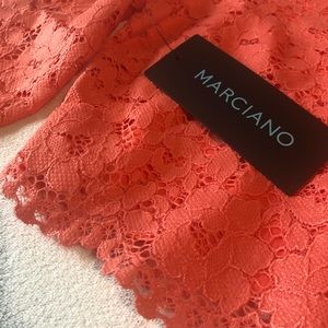 Marciano | Tops | Nwt Marciano Lace Crop Top Long Sleeve | Poshmark